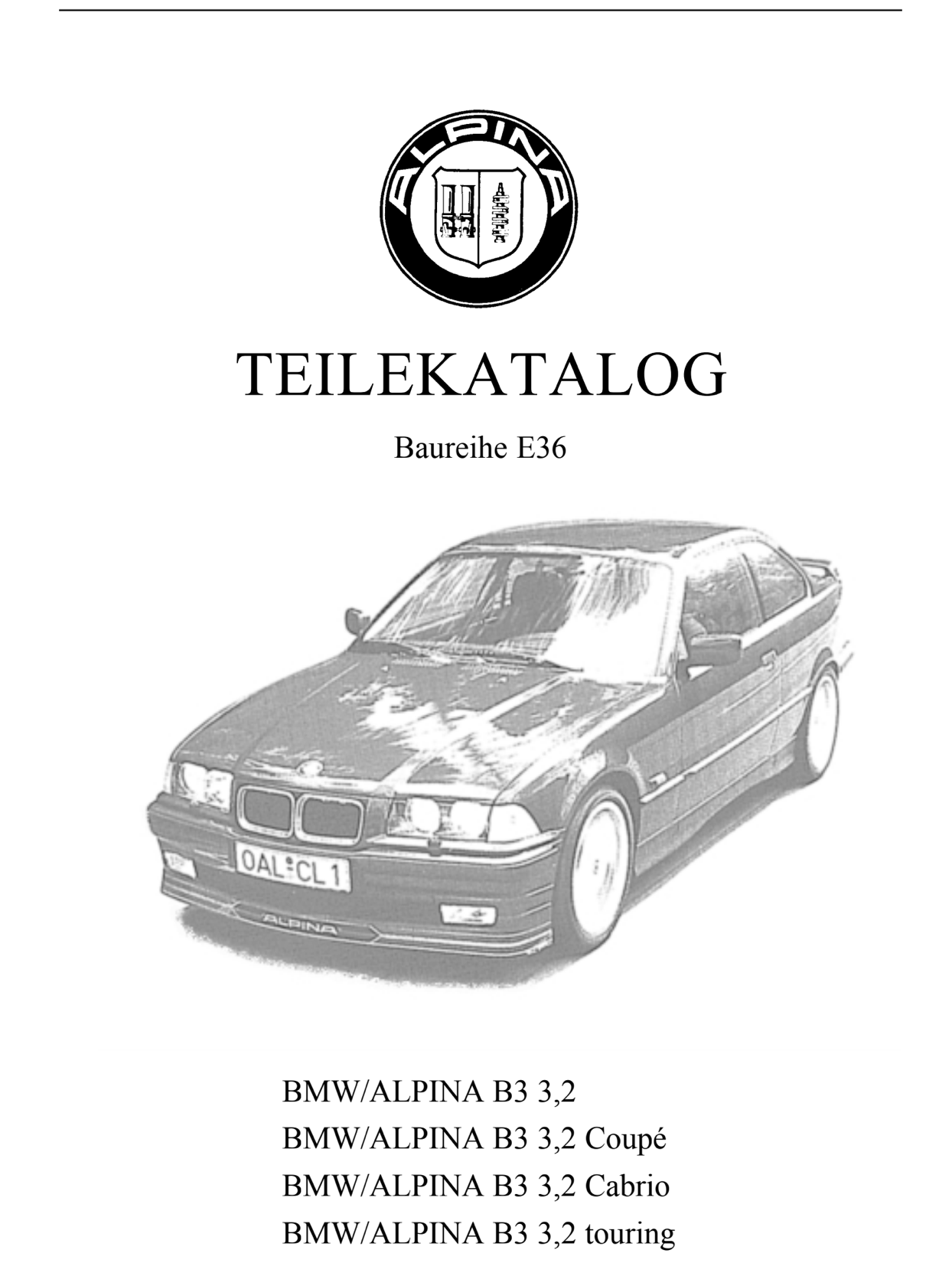 E36 Catalogues : DIOLUM